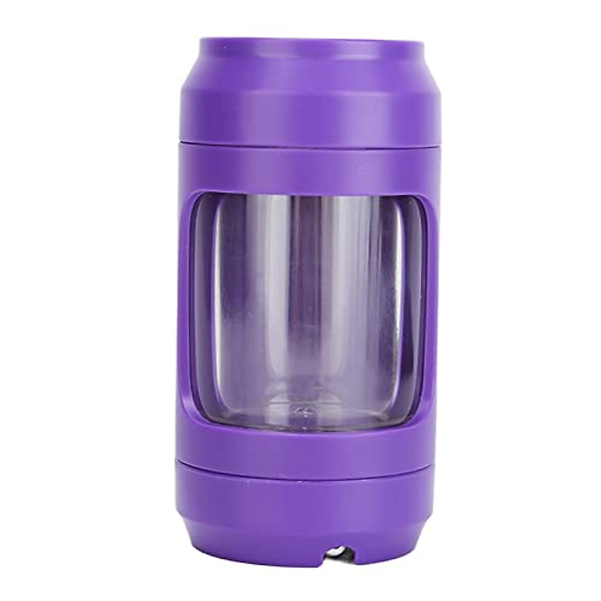 Smell Proof Container, USB Charging Sealing Function Purple Illuminated Spice Storage Container Portable for Vitamins for