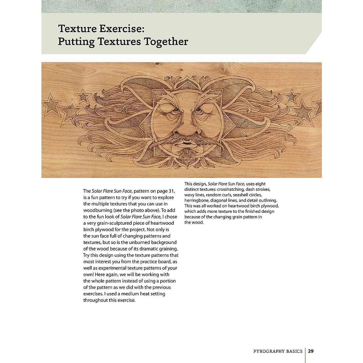 Pyrography Basics: Techniques and Exercises for Beginners (Design Originals) Patterns for Woodburning with Skill-Building Step-by-Step Instructions and Advice from Lora Irish on Texture and Layering