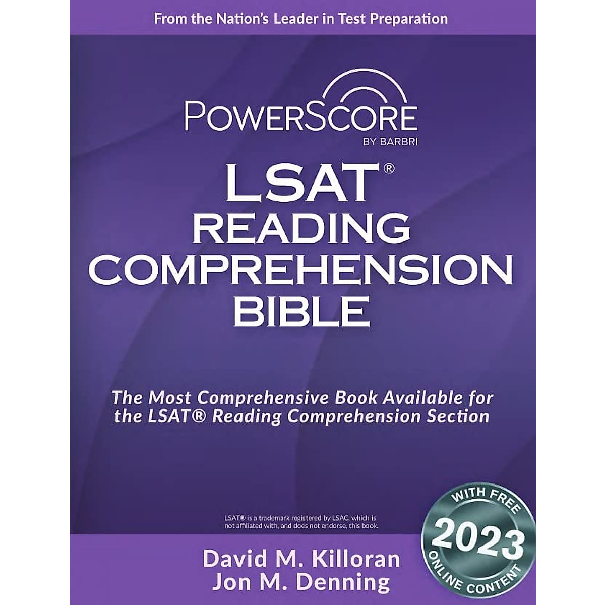The PowerScore LSAT Bible Trilogy 2023 (LSAT Prep)