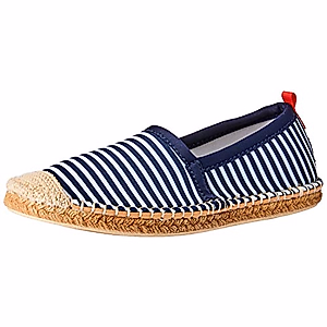 Sea Star Beachwear Beachcomber Espadrille Water Shoe (Toddler/Little Kid/Big Kid) Navy/White Microstripe 1 Little Kid M