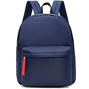 Veious Mini Backpack Purse for Women or Girls Lightweight Small Daypack Backpacks, Deep Blue