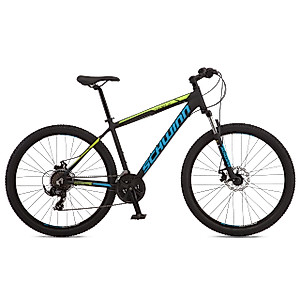 Schwinn Mesa 2 Adult Mountain Bike, 21 Speeds, 27.5 Inch Wheels, Medium Aluminum Frame, Black
