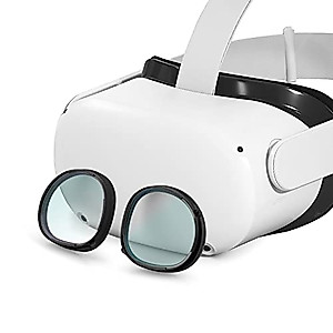 Esimen Glasses Accessories Compatible for Meta Quest 2 Blue Light Filter Frame, Magnetic Eyeglass Frame Compatible for Oculus Quest 2/Oculus Quest Insertion Myopia Lens Frame (Black)