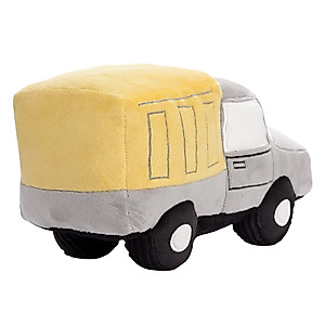 Bedtime Originals Construction Zone Plush Dump Truck Stuffed Toy - Gray/Yellow