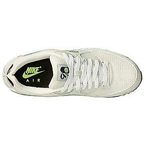 Nike Women's Air Max 90 SE Shoes, Black/Green, 10