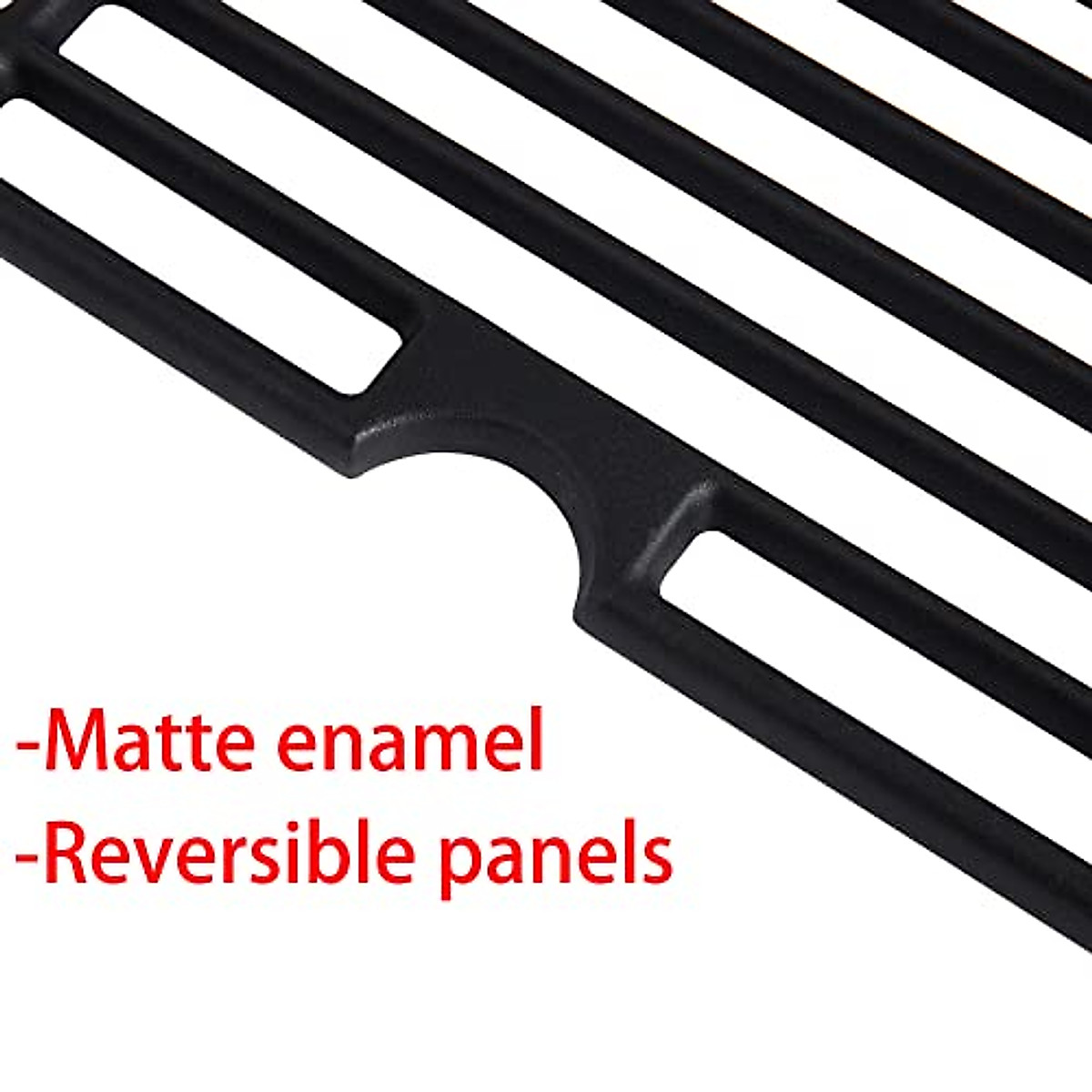 Grate Replacement Parts for Dyna Glo DGH474CRP DGF493BNP Grill Grates DGF493PNP-D DGB495SDP DGB495SDP-D DGB493SPB DGB463CNP Grill Parts 70-01-911 70-02-656 Dyna glo Cast Iron Cooking Grates 3 Pcs