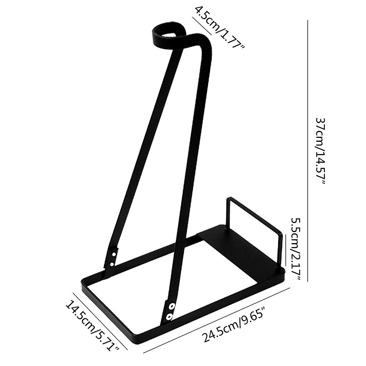 Metal Vacuum Stand Stable Storage Bracket Holder Universal Vacuum Cleaner Stand Bracket Organizer Rack for Kitchen Floor Stand Holder Portable