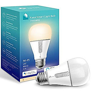 Kasa Smart Light Bulb & Smart Dimmer Switch by TP-Link, Single Pole, Needs Neutral Wire,WiFi Light Switch for LED Lights, Compatible with Alexa and Google Assistant,UL Certified, 1-Pack(HS220)