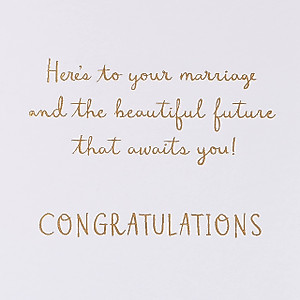 American Greetings Wedding Card (Happy and Meaningful Moments)