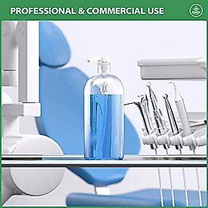 Bar5F Empty Shampoo Bottles with Pumps Dispenser 32 oz (1 Liter) Leak-Proof Large Empty Refillable BPA-Free 2-Pack