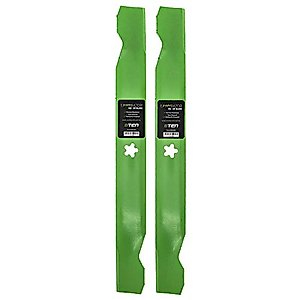 8TEN LawnRAZOR Blade Set for Craftsman Poulan AYP Husqvarna 42 inch Deck 138498 134149 138971 532138971 (High Lift)