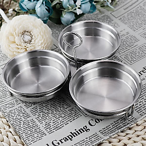 Egg Boiling Stainless Steel Egg Poacher Pan Insert with Oil Brush Nonstick Egg Poacher Multi-function Egg Steamer for Poached Egg Tool