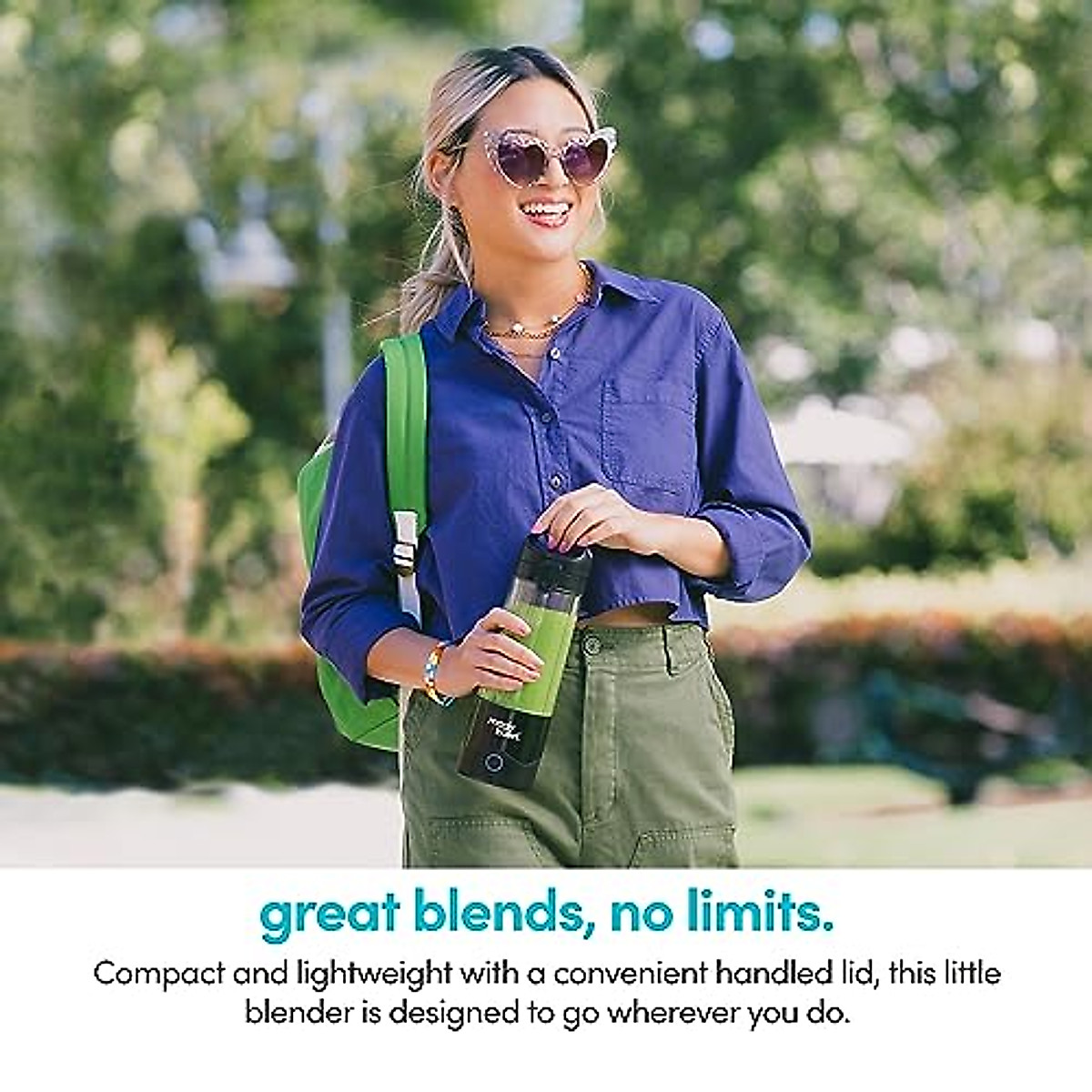 magic bullet Portable Blender MBPB50100AK Black