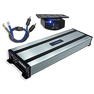 Kicker (2) 45L7R152 Car Audio L7R Square 15" Sub 1800W Subwoofer L7R15 Bundle with Harmony HA-A1500.1 Amplifier & Amp Kit