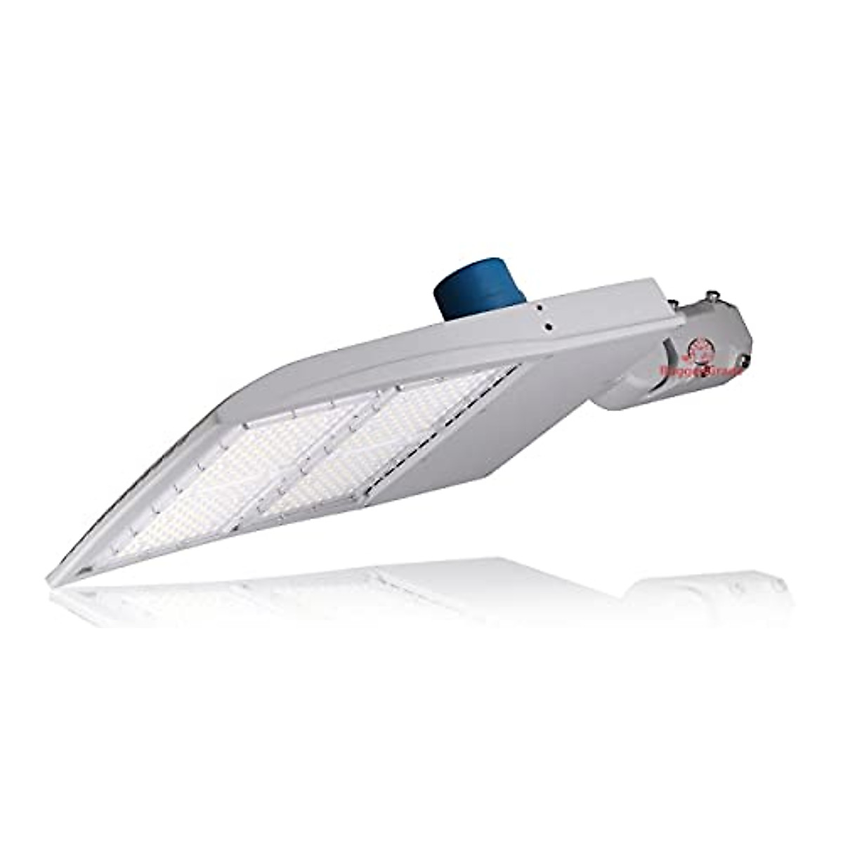 300 Watt LED NextGen II Parking Lot Lights – 40,000 Lumens – Super Efficiency 130 Lumen to Watt - 5000K - with Photocell - Silver/Gray Housing