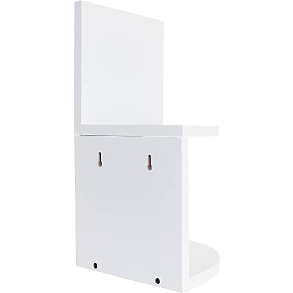 Kiera Grace Kieragrace Retro Set of 2 Count Floating-Shelves, White, 2