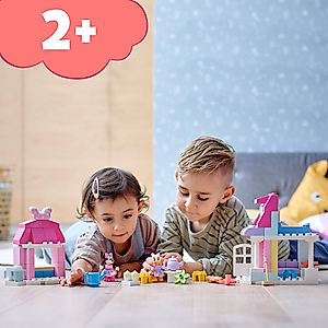 LEGO DUPLO Disney Minnie’s House and Café 10942 Dollhouse Building Toy for Kids with Minnie Mouse and Daisy Duck; New 2021 (91 Pieces)