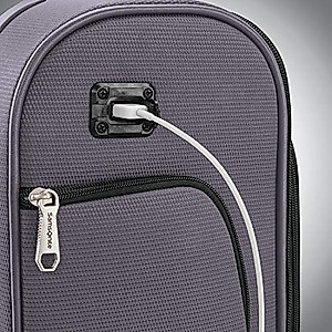 Samsonite Solyte DLX Softside Luggage, Mineral Grey, Underseater