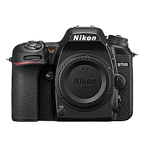 Nikon D7500 Digital DSLR Camera Body - Black