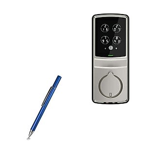 BoxWave Stylus Pen Compatible with Lockly Secure Pro - FineTouch Capacitive Stylus, Super Precise Stylus Pen for Lockly Secure Pro - Lunar Blue