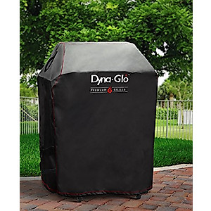 Dyna-Glo DG300C Premium Small Space LP Gas Grill Cover, Black