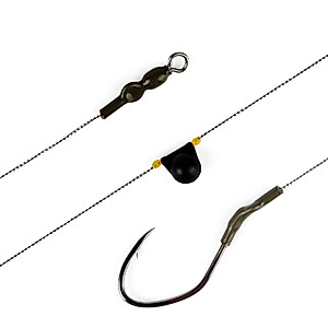 GRFIT Fishing Pliers 2 Pcs Fishing Hook Catfish Rig 8/0# High Carbon Steel Barbed Sharp Catfish Hook Wide Gap Fishing Accessories Fishing Tackle Fishing Quick Knot Tool