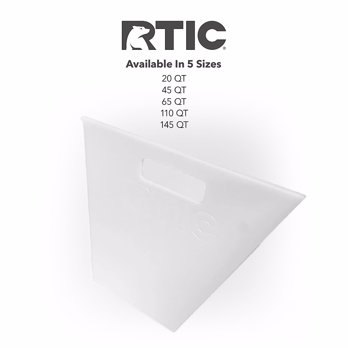 RTIC Cooler Divider for Hard Coolers, Cooler Accessories Perfect for Outdoors, Camping and Travel, Insert to Keep Contents Divided for Organization, 45 QT