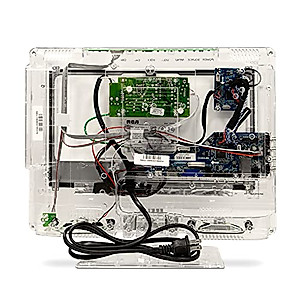 RCA 13” Clearview HDTV | J13SE820, Transparent LED HD Television, High Resolution Wide Screen Monitor w/HDMI, VGA, Including Full Function Remote.