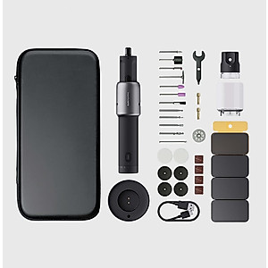 HOTO 35 In 1 Cordless Rotary Tool Kit Bundle with 60 Pcs Rotary Tool Accessories