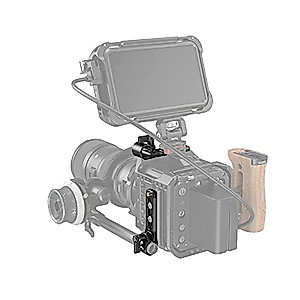 SmallRig 15mm Single Rod Clamp with Integrated NATO Rail - 3011