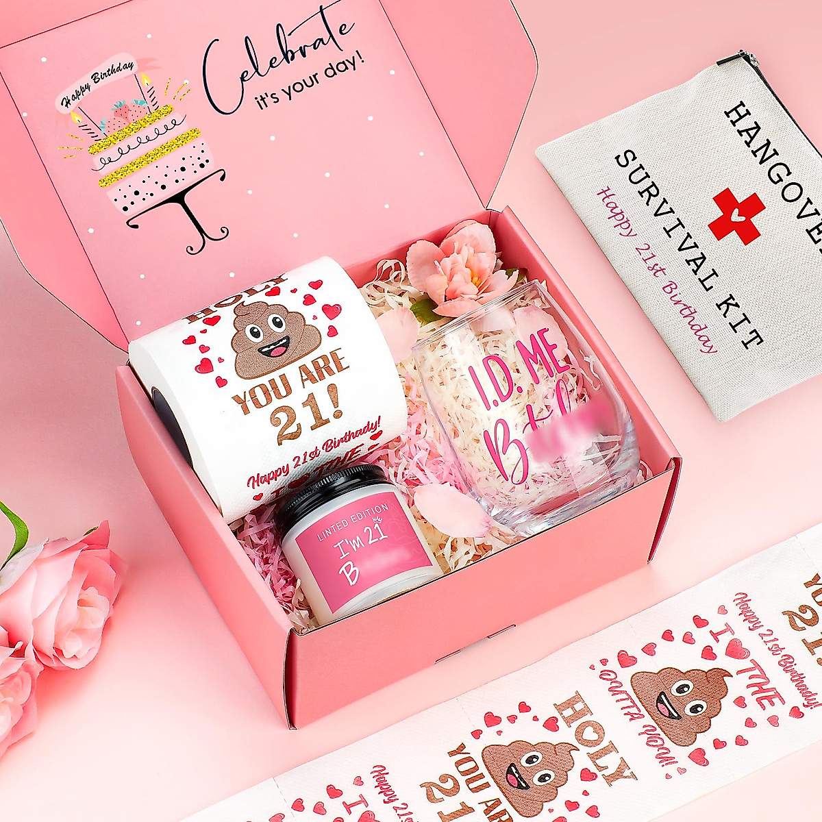 21st Birthday Gifts for Her Happy 21st Birthday Gifts for 21 Year Old Women Funny 21st Birthday Gifts for Her Gifts for 21st Birthday Female 21 Year Old Birthday Gifts for Her 21st Birthday Presents