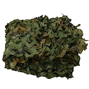 Southland Archery Supply Outdoor Camping Woodland Camo Netting (16.5 ft x 20 ft (5m x 6m))