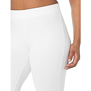 Amazon Essentials Soft Leggings for Women, White Color, Small