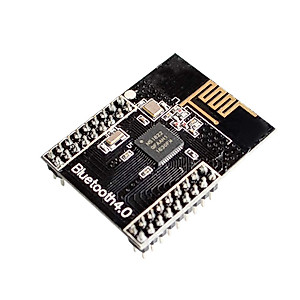 HiLetgo 2pcs NRF51822 CORE51822 2.4GHz BT4.0 Wireless Bluetooth Module Bluetooth 4.0 Communication Board RF Transceiver Controller Antenna SPI I2C UART