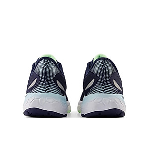 New Balance Women's W880N13 Running Shoe, Nb Navy/Bleach Blue/Green Aura, 7.5 Wide