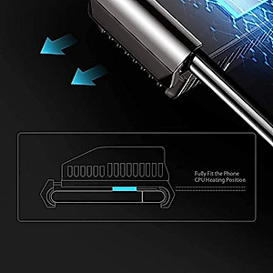 Sweden JYXDKD Cooling Game Mobile Phone Cooler Game Heatsink Audio Aux Radiator Without Battery (Color : D)