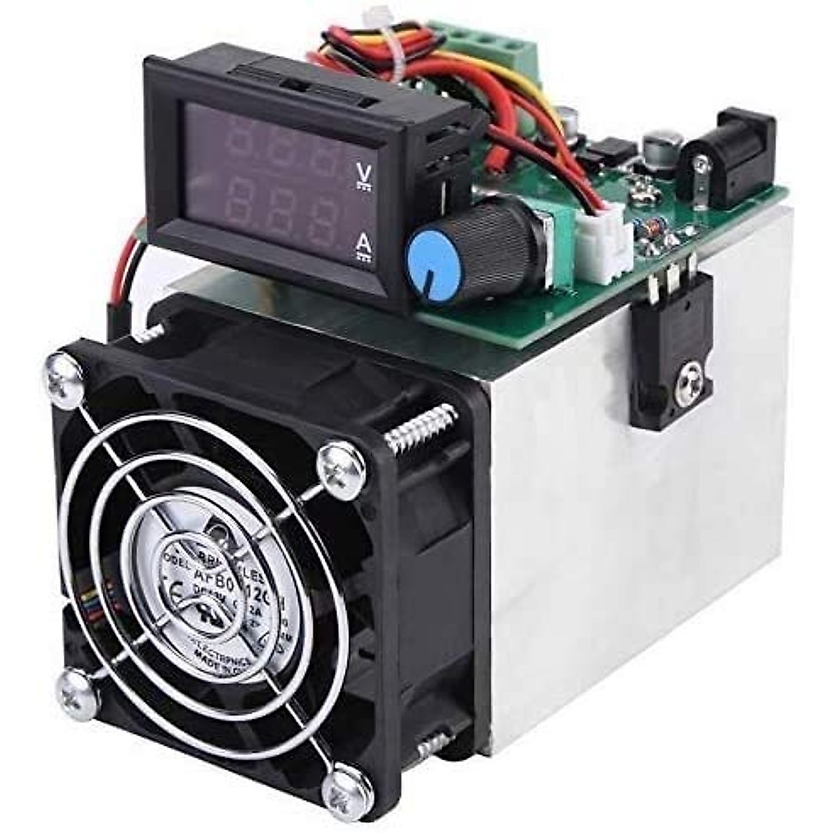 ZYM119 Electronic Load 0-10A 100W DC 12V Discharge Battery Capacity Tester Testing Module High Speed Fan Electronic Load 100W Circuit Board