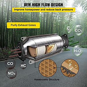 VEVOR Catalytic Converter For Honda 98-02 Accord EX LX Catalytic Converter
