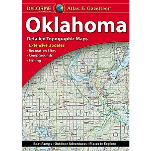 Delorme Oklahoma Atlas & Gazetteer (Delorme Atlas & Gazetteer)