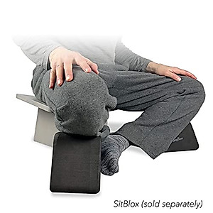 Ungloo Meditation Bench|Wide Tall Sturdy Stable Cross Legged & Kneeling Stool|Easy on Hips & Knees Meditation and Prayer Bench| Lightweight Sustainable Bamboo Meditation Stool