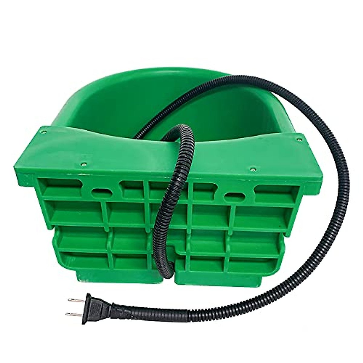 MODUODUO Automatic Heated Dog Bowl 1.3gal 100W Outdoor Thermal Water Dispenser Built-in Thermostat for Pet Livestock Cattle Sheep and Horse in Winter