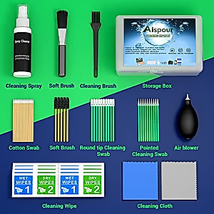 Phone Cleaning Kit, Cleaning Kit for iPhone Cell Phone Airpod, Cleaner Kit Intended for iPhone Speaker Charging Port Cleaning Tool, Electronics Cleaning kit for Laptop Earphone Earbud USB C Lightning