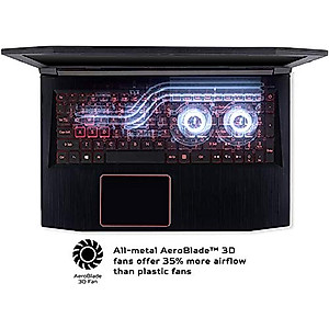 Acer Predator Helios 300 Gaming Laptop, 15.6in Full HD IPS Display Intel 6-Core i7-8750H, GeForce GTX 1060 6GB DDR5 16GB DDR4, 256GB NVMe SSD, PH315-51-78NP (Renewed)