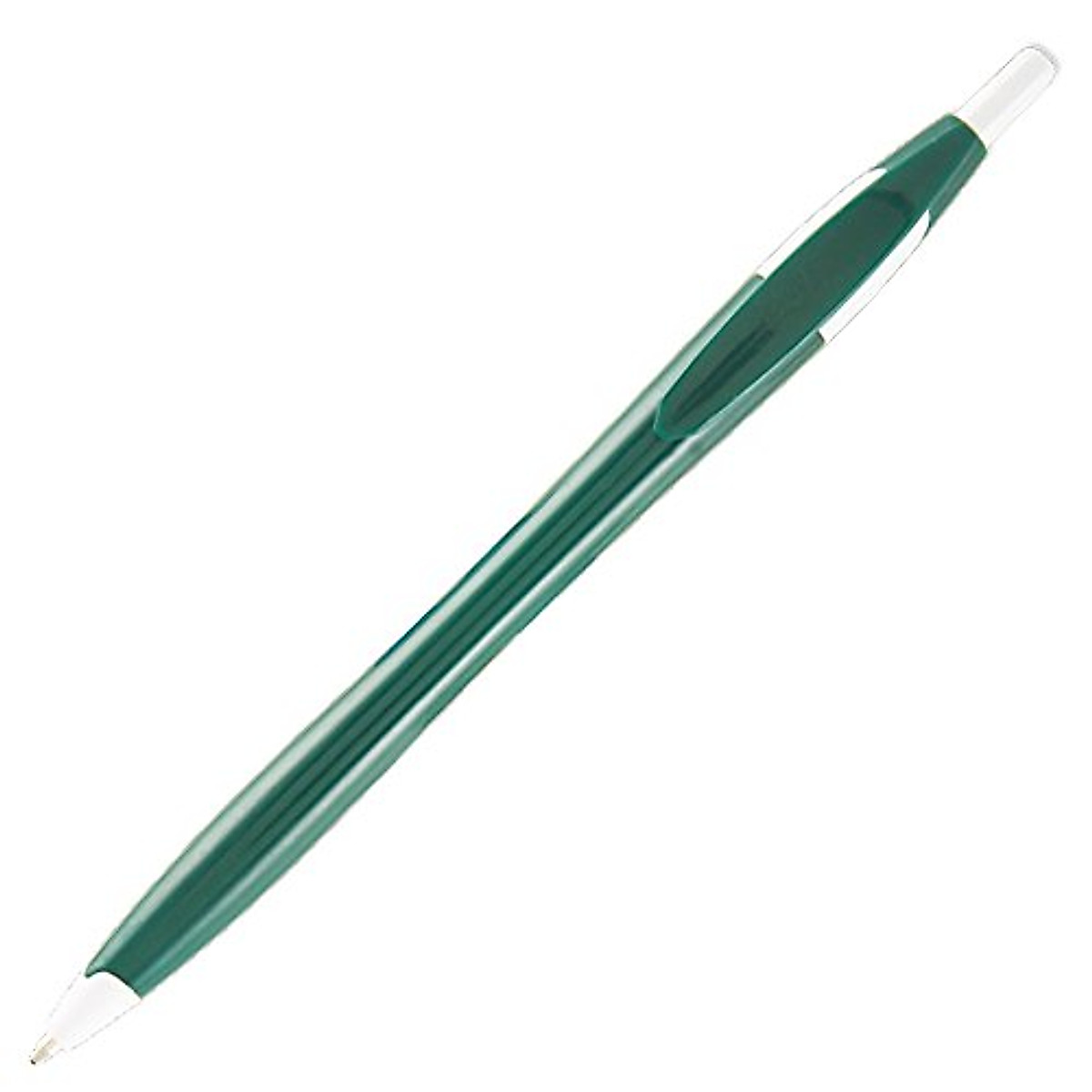 Ummah Promotions Promotional Classic Solid Click Pen Printed with Your Logo or Message - 300 QTY