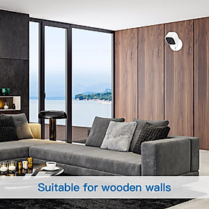 OkeMeeo Adhesive Wall Mount for Blink Mini, No Drill Bracket for Blink Mini Indoor Camera, Easy to Install, 3 Pack