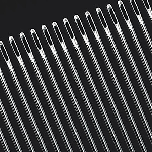 6" Professional Upholstery Needle 15cm length 3mm thickness, Big Eye Hand Sewing Needles for Stitching and Crafting Projects