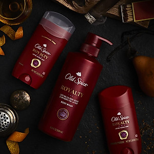 Old Spice Body Wash for Men, Royalty Cologne Scent, 16.9 Fl Oz (Pack of 4)