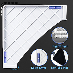 COZMAX Adjustable Washing Machine Base Washer Dryer Pedestals 28" Wide Universal Fit 800lbs Capacity Pedestal for Washing Machine Dryers Refrigerator Fridge Stand Universal Stand Base,White8Foot-25cm