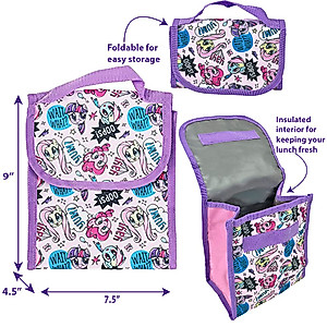 RALME My Little Pony Purple Sequin Back to School Essentials Set for Girls