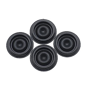 TONRYCUE Rubber Grease Plugs Trailer Dust Cap for Dexter EZ Lube Trailer Axle for Axles Dexter 85-1, 085-001-00, Tiedown Engineering 88174, and AL-KO 085-016-0 (4)